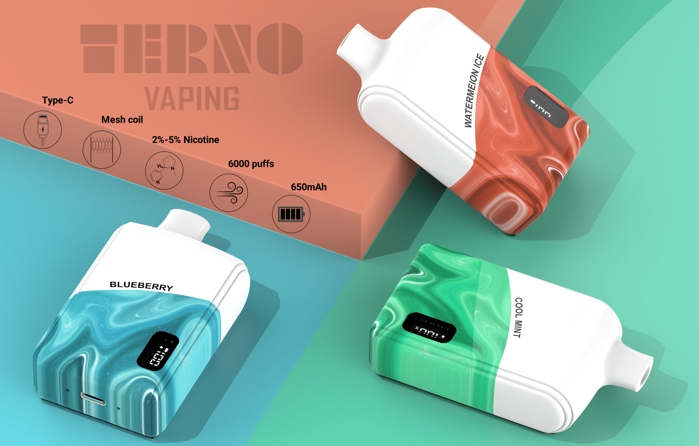 Oldschool KM30000 Disposable Vape - Terno Vape